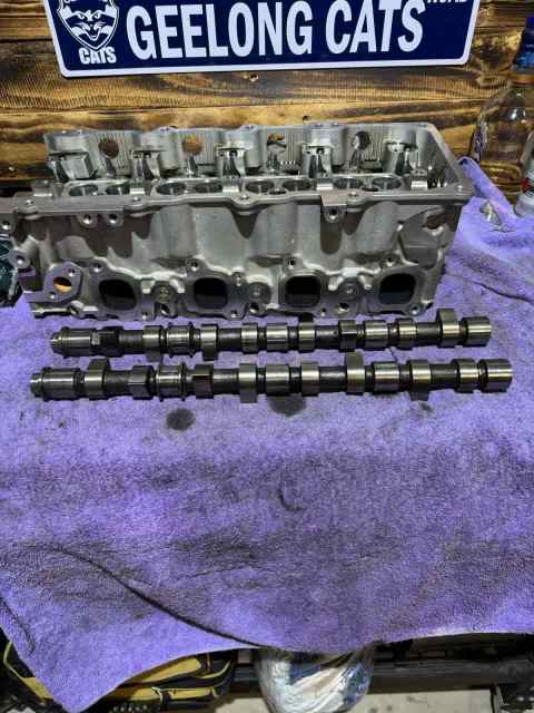 Brand new Nissan patrol ZD30 Di disassembled cylinder head | Engine ...