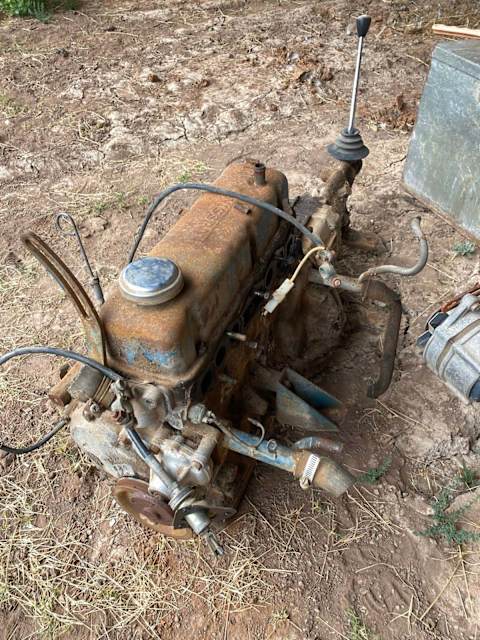 Datsun 120Y A12 and 56A Gearbox (4 Speed) | Engine, Engine Parts ...