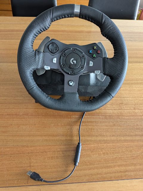 Logitech G920 racing Sim wheel and pedal set - Console Accessories in ...