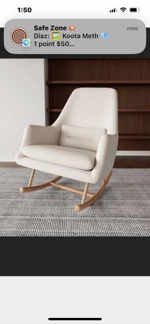EVIE Fabric Rocking Chair - Armchairs in Dalyellup WA | Gumtree Australia