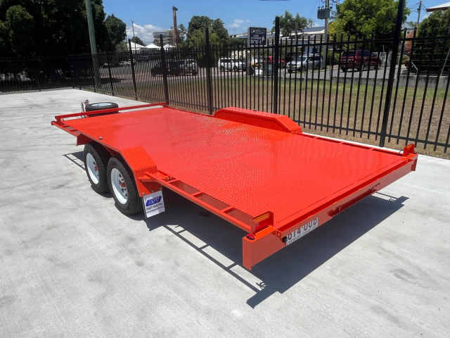 AUSSIE MADE! 16FT 3T ATM FLAT DECK CAR TRAILER! SUPPOST LOCAL ...