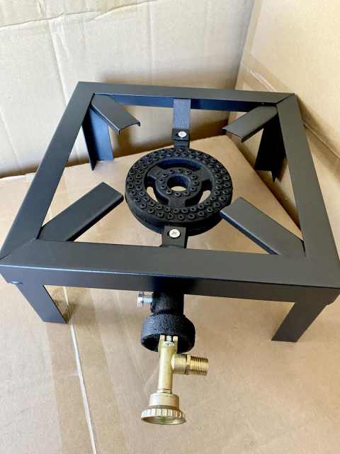 Brand new single vburner LPG gas stove cooktop use with lpg gas bottle ...