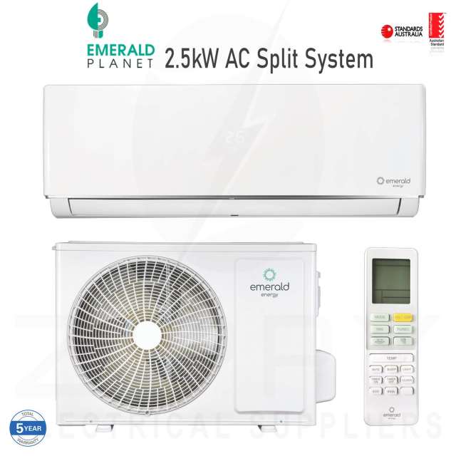 2.5kW AC Split System Emerald Planet | Air Conditioning & Heating ...