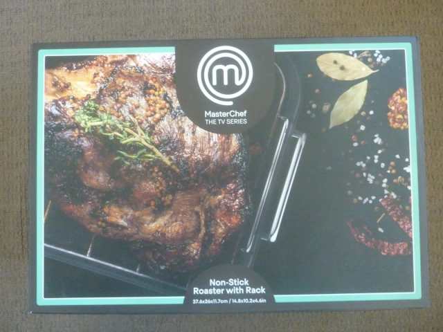 MASTERCHEF NON-STICK ROASTER WITH RACK - NEW/UNUSED | Pots & Pans ...