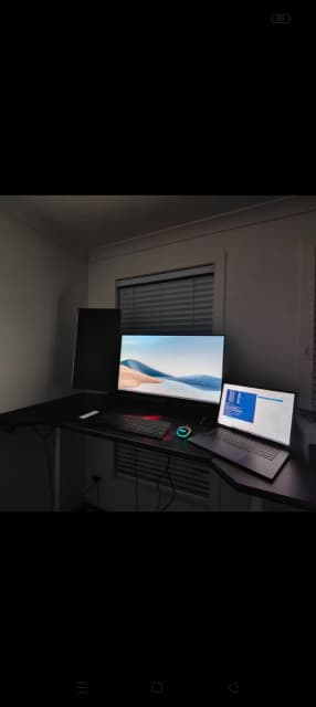 Electrical Stand-up desk with free monitor arm - Great for WFH | Desks ...