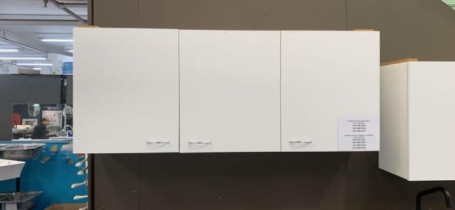 New Overhead unit 1500mm wide wall hung cabinet assembled kitchen ...