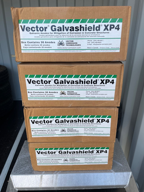 4x boxes of Vector Galvashield XP4 Anodes - Building Materials in ...
