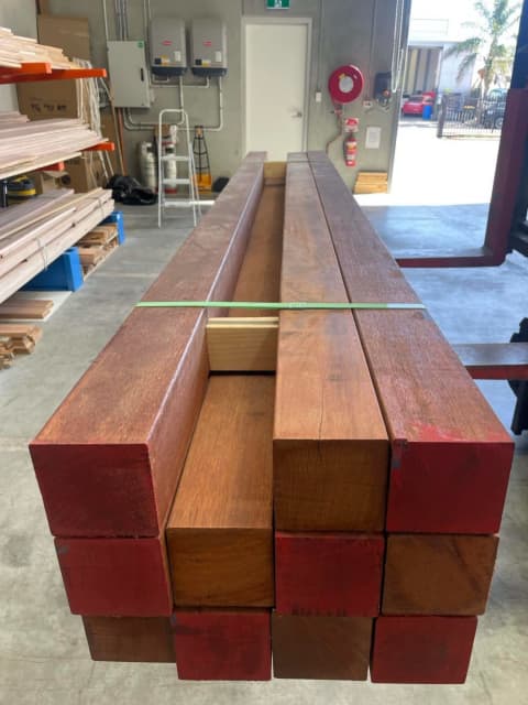 100x100 Merbau(solid) DAR & Cypress Posts. $64 Price per meter ...