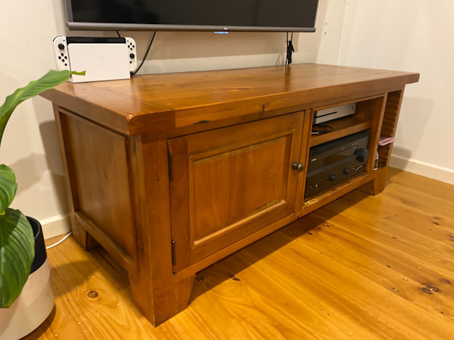 Solid Timber Entertainment Unit - Entertainment & TV Units in Page ACT ...