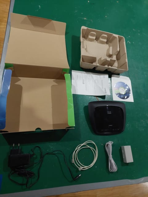 CISCO LINKSYS WAG120N WIRELESS ADSL2 MODEM ROUTER MALVERN EAST MELBOU ...