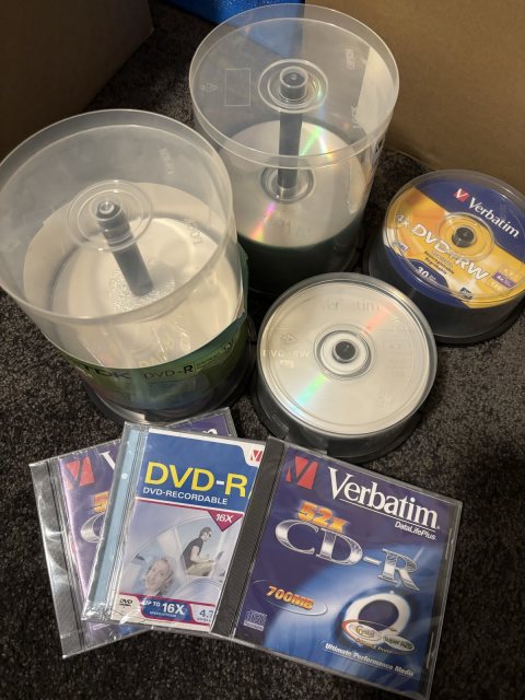 BLANK DVD-R CD CD-R DVD RW TDK VERBATIM - Other Computers & Software in ...