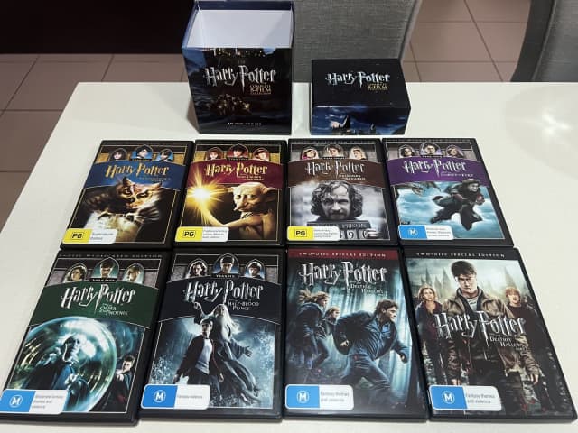 HARRY POTTER COMPLETE 8 DVD/FILM Collection: | CDs & DVDs | Gumtree ...