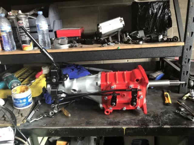 AUSSIE 4 SPEED HIGHLY MODIFIED V8 M21 RACE BOX ALL NEW GEARS VERY RARE ...