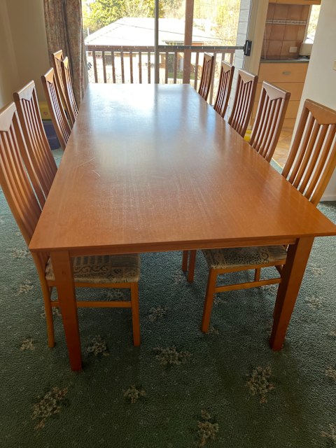 Dining table and 10 chairs - Dining Tables in Watson ACT | Gumtree ...