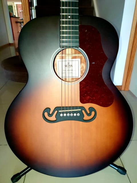 Sigma Jumbo Acoustic guitar | Guitars & Amps | Gumtree Australia Tea ...