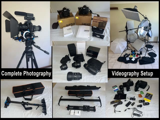 Nikon, Photography, Videography Complete Setup - Digital SLR in ...