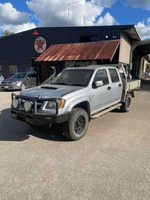 2012 HOLDEN COLORADO RC 4X4 LX 5SPD MANUAL 3.0L 4CYL TURBO DIESEL DUAL ...