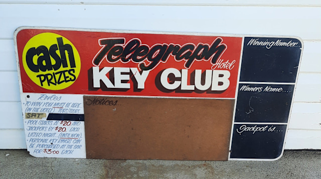 Old Pub Masonite Sign - Other Antiques, Art & Collectables in Moree NSW ...