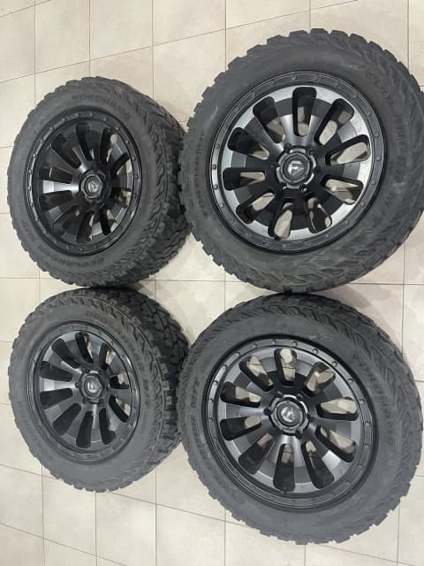 Ford Ranger wild trac 20 inch Fuel wheels with MT Tyres | Wheels, Tyres ...