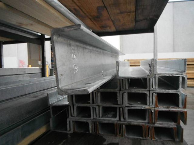 Steel C Channel For 75mm Sleeper Retaining Wall HD Galv - Building ...