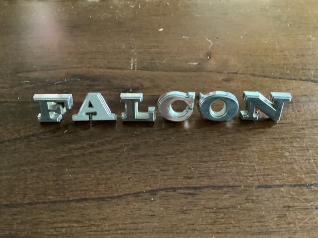Genuine Ford XW Falcon 500 and Falcon GT Boot Letters Badges | Other ...