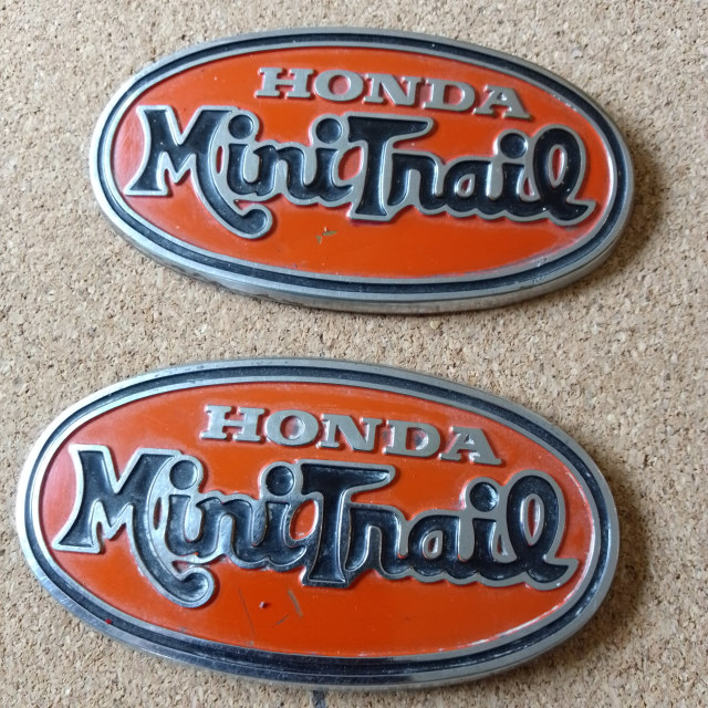 Genuine mini trail bike badges | Motorcycle & Scooter Parts | Gumtree ...