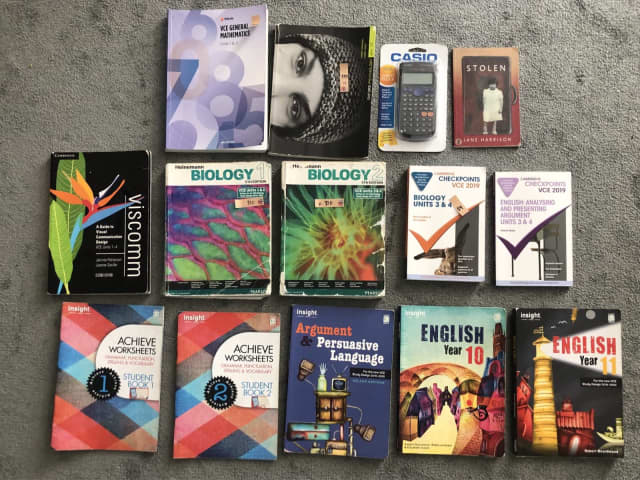 **URGENT SALE** YEAR 8-12 VCE TEXTBOOKS & MORE 📚 - Textbooks in ...
