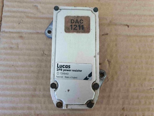 Range Rover Classic power resistor (DAC1211) | Auto Body parts ...