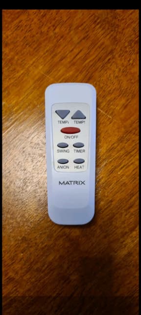 MATRIX A/C Remote control. - Air Conditioning & Heating in Derrimut VIC ...