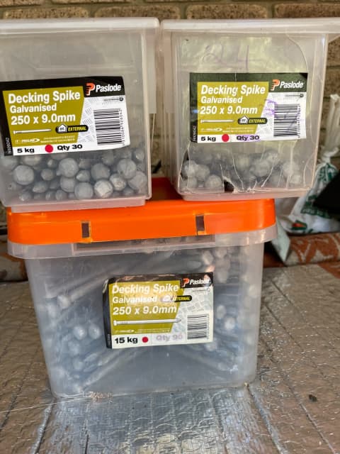 Galvanized Decking Spikes | Building Materials | Gumtree Australia ...