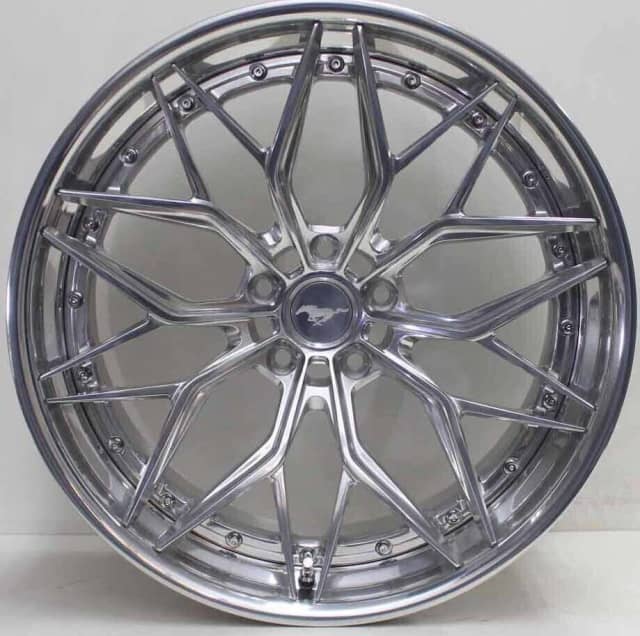 20 inch GENUINE HRF FORGED 2PC ALLOY WHEELS SUIT CURRENT FORD MUSTANG ...