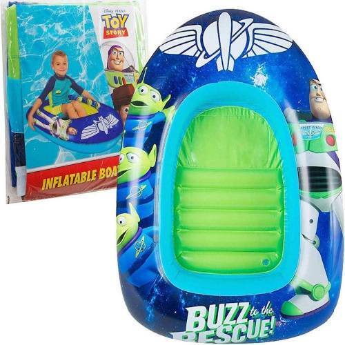 Toy Story Buzz to the Rescue Inflatable Kids Dinghy Boat Pool Lounger ...