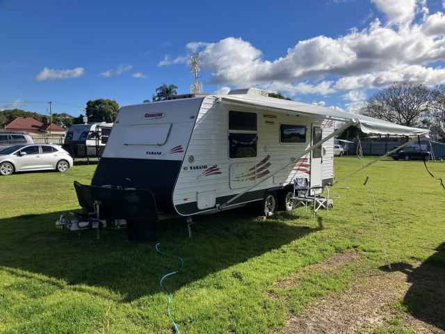 2008 19’ 6” long Creative tanami caravan 19’6” lg | Caravans | Gumtree ...