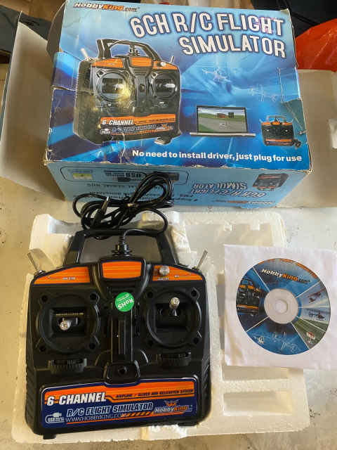 Hobby King 6Ch RC Flight Simulator Airplane Glider Helicopter System ...