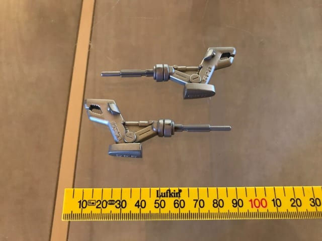 Pair of Power Rangers SPD Projectile Claw Missiles Uni-Force Cycle ...