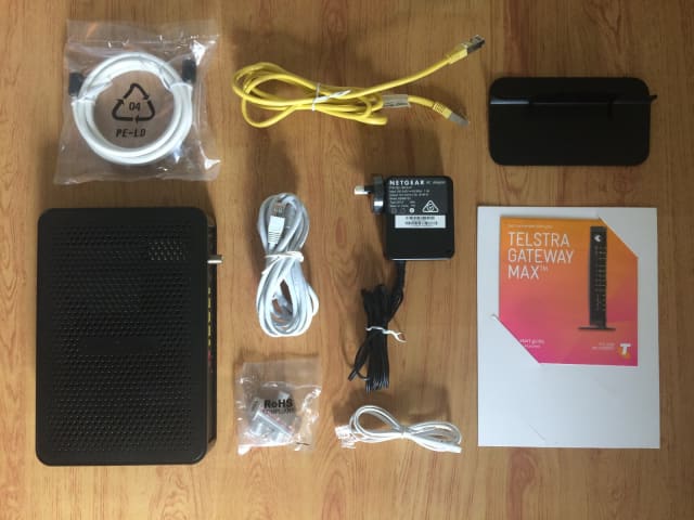 AS NEW TELSTRA GATEWAY MAX CALBLE WIFI NBN READY ROUTER MODEM | Modems ...