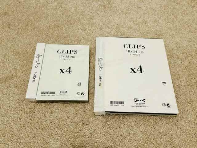 NEW IKEA CLIPS rimless picture frames x8 - Picture Frames in Eight Mile ...