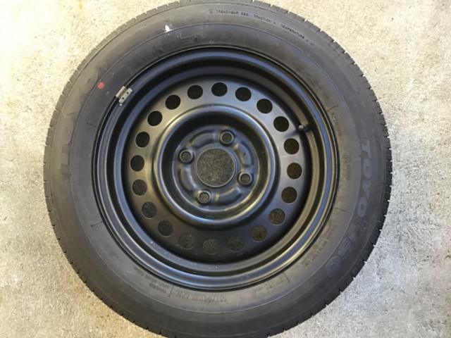 Single 15 Nissan Tiida steel rim with 4x114.3 stud pattern with 185 6 ...