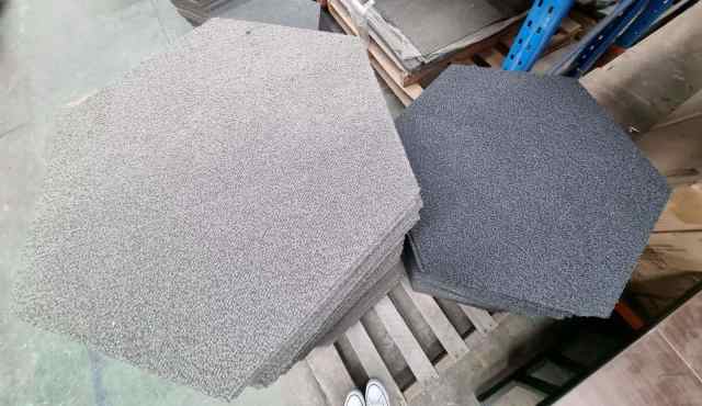 Hexagon shaped carpet tiles - light and dark grey | Rugs & Carpets | Gumtree Australia ...