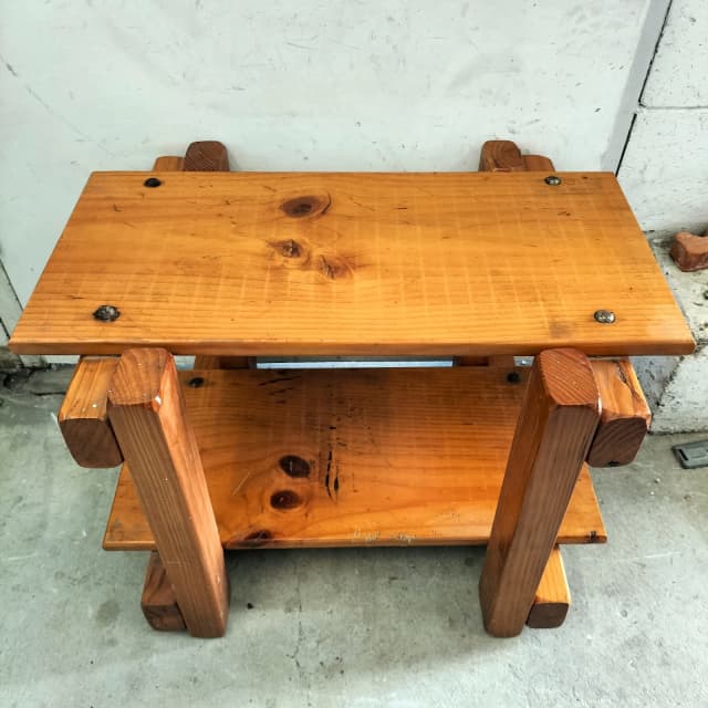 Small classic timber side table/ coffee table. - Coffee Tables in ...