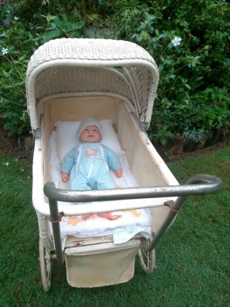 Vintage cane pram. | Antiques | Gumtree Australia Clarence Valley ...