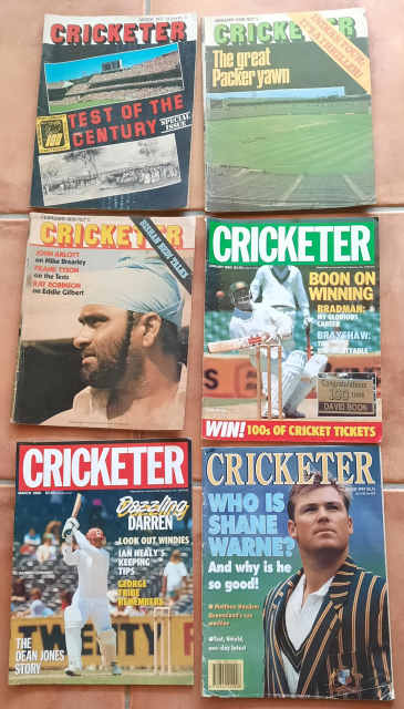 Cricket Mags - Cricketer X 6 (*****1995) - Magazines in Bracken Ridge ...