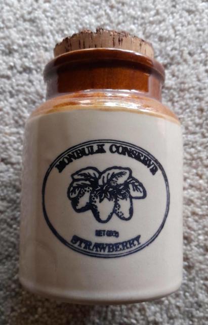 Monbulk Conserve Ceramic/Pottery Jam Jar - Collectables in Tullamarine ...