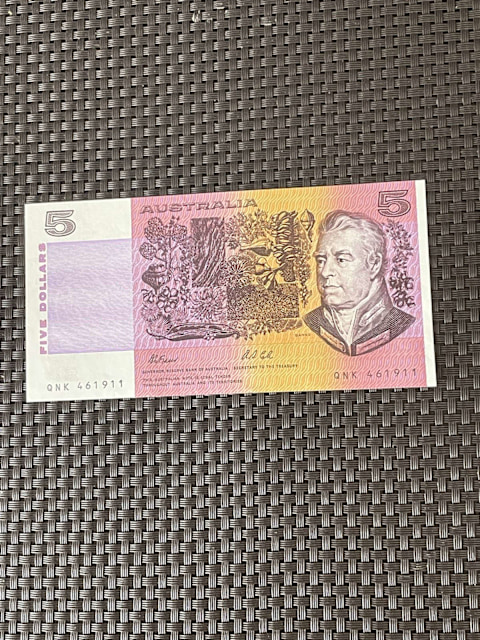 RARE AUSTRALIAN FIVE DOLLARS BANK NOTES - Other Antiques, Art ...