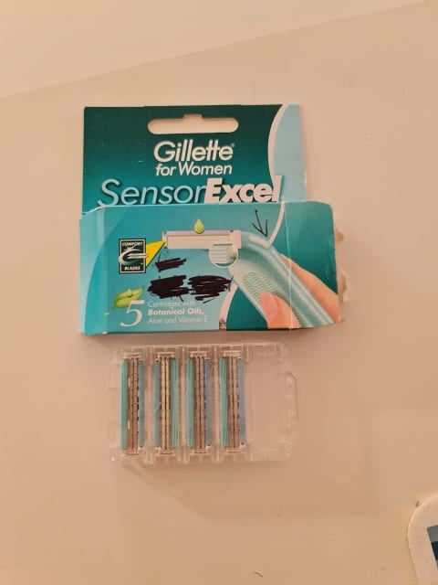 Gillette for Women Sensor Excel refill blades cartridges rare vintage ...