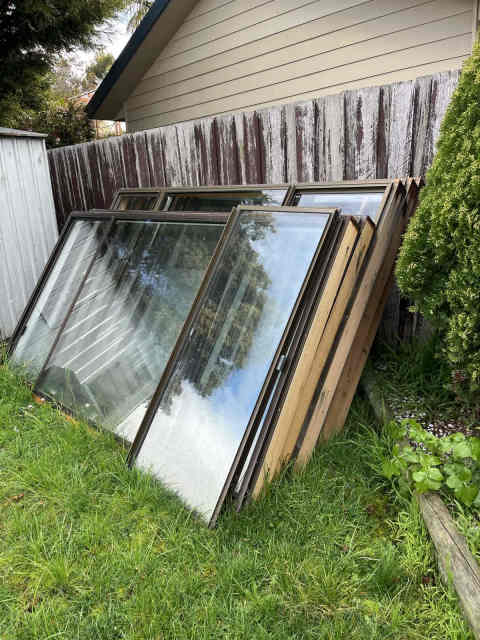Five large used windows - Building Materials in Bellerive TAS | Gumtree ...