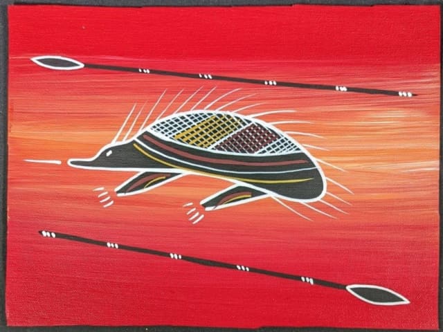 No 1 "NEW" Aboriginal artist REG PENGARTE with certificate | Art ...