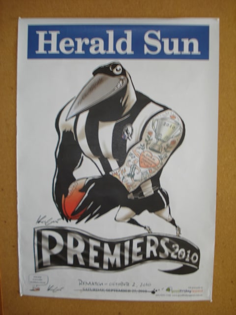 WEG FOOTBALL POSTERS. MIXED LOT OF TWELVE ORIGINALS INC. LIMITED EDIT ...