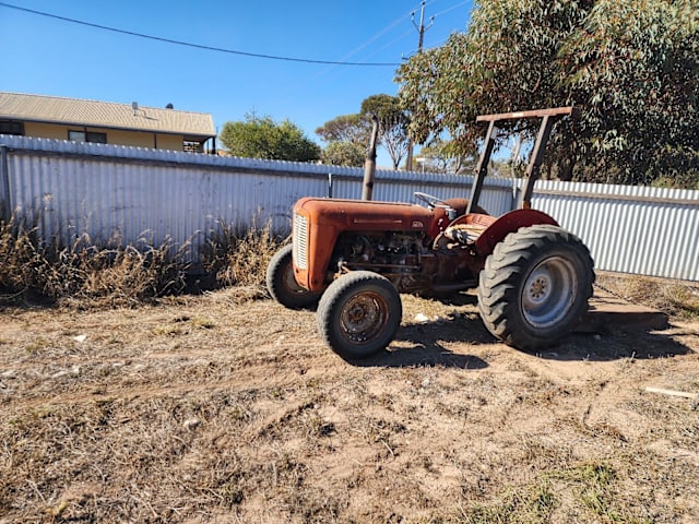 Massey Ferguson 35 Tractor and Silvan Slasher | Farming Equipment ...