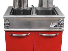 BARON Italy DOUBLE BAY TWIN VAT GAS PASTA COOKER Modern Design ...